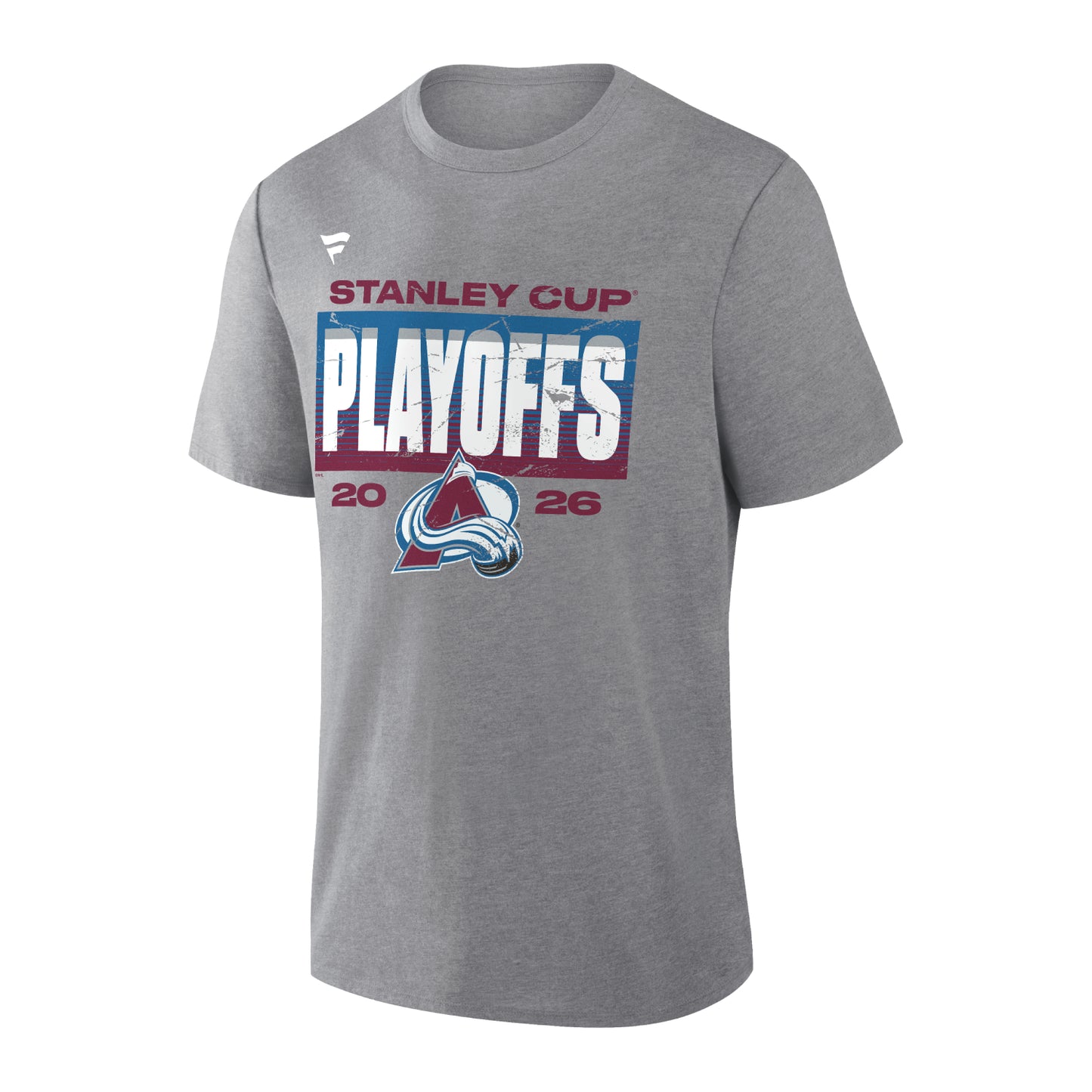 Colorado Avalanche Fanatics 2026 Stanley Cup Playoffs Vintage T-Shirt ...