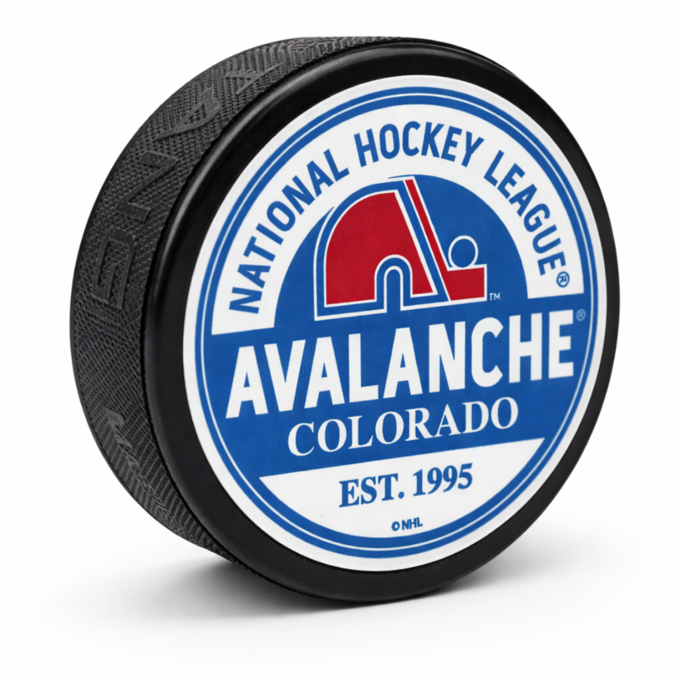 Colorado Avalanche Heritage Block Puck – Altitude Authentics